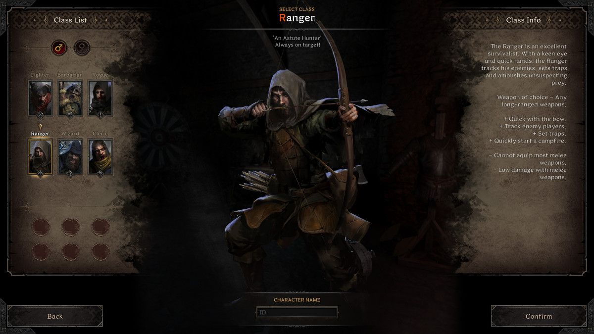 Ranger Class Overview for Dark and Darker DnD