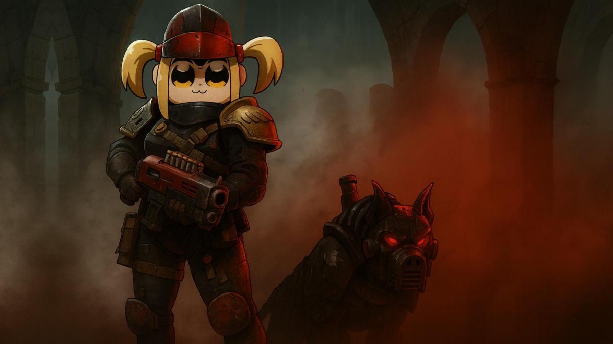 The Arbinator with dog Havoc 40 - Arbites Build for Darktide - Darktide ...