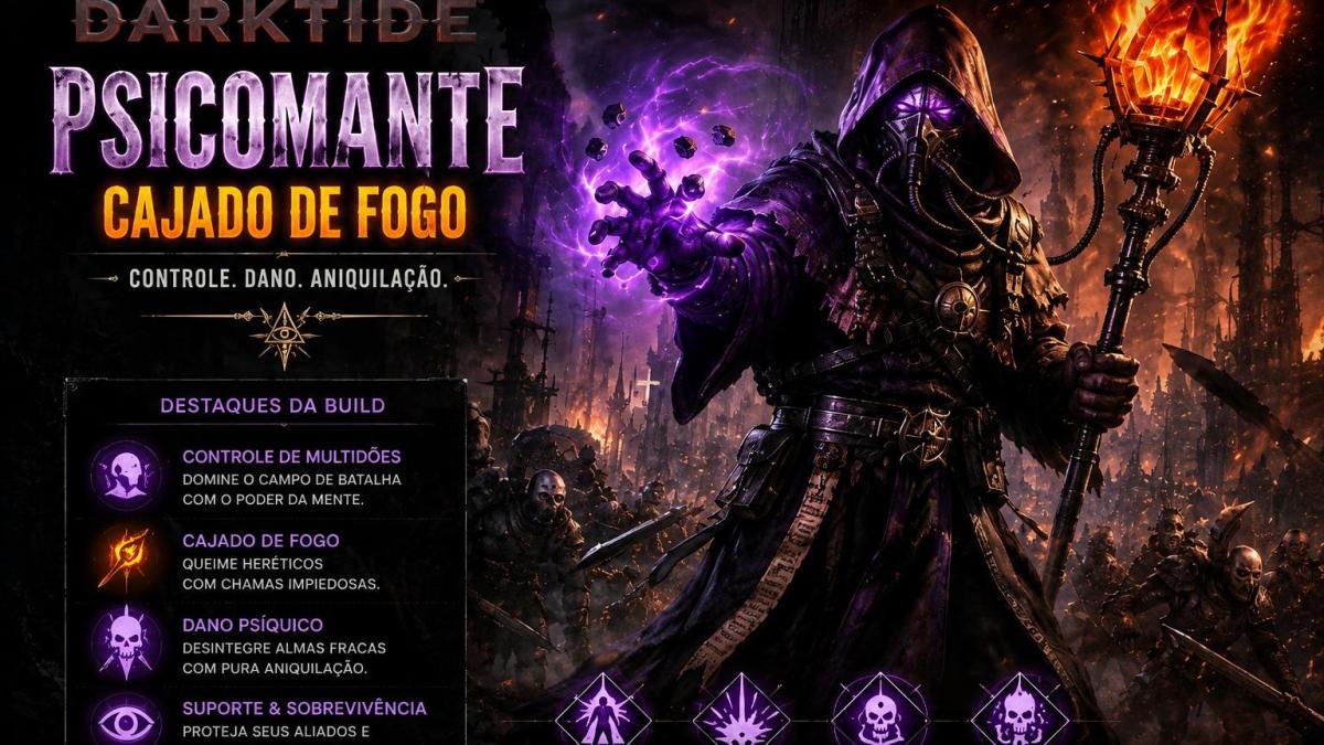 Ashur Qai - The White Seer - Psyker Build for Darktide - Darktide WH40k