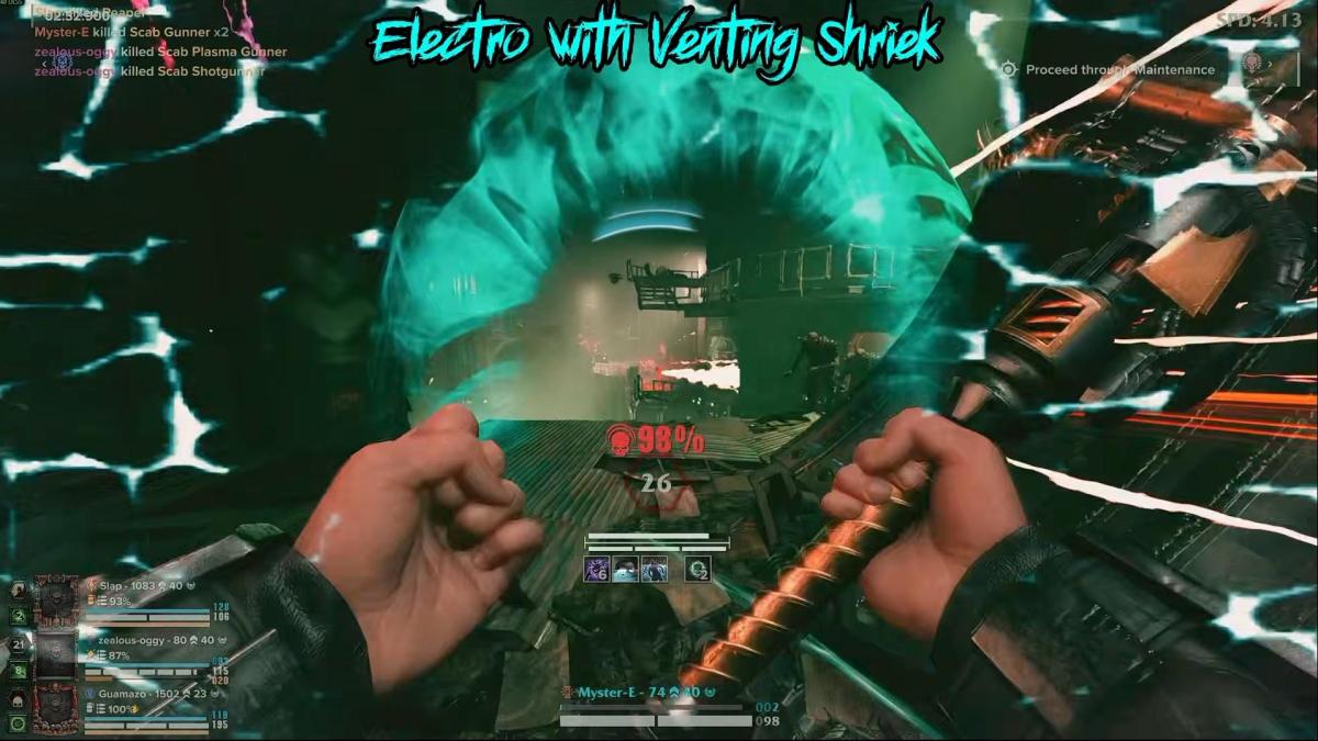 Mister E - Electro Staff (w/ Venting Shriek) - Psyker Build for ...