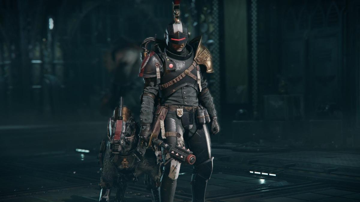 Arbi - Shove Bolt Pistol - Arbites Build for Darktide - Darktide WH40k