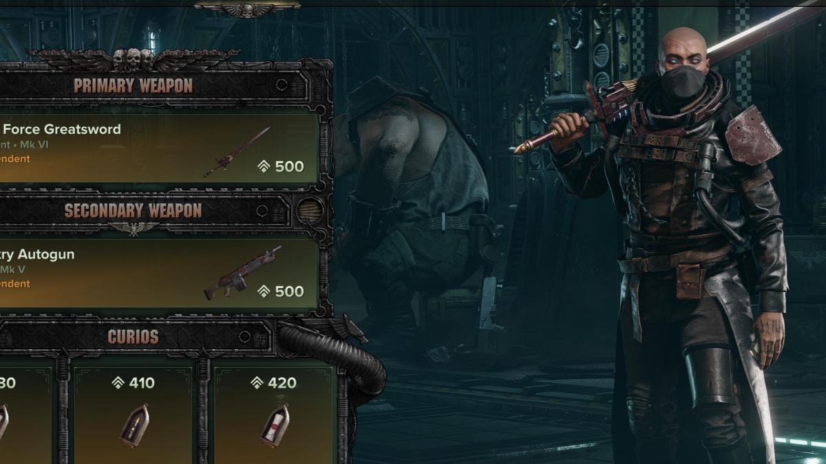 Greatsword of Doom - Psyker Build for Darktide - Darktide WH40k