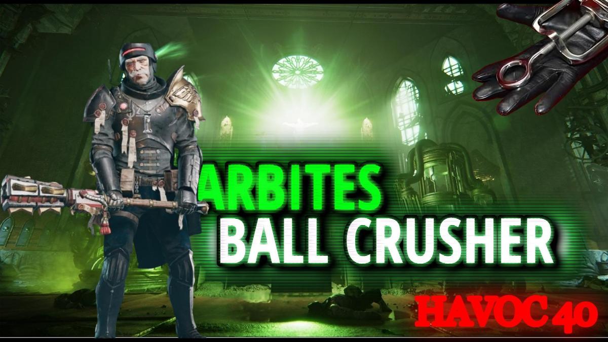 The Arbites Ball Crusher - Arbites Build for Darktide - Darktide WH40k